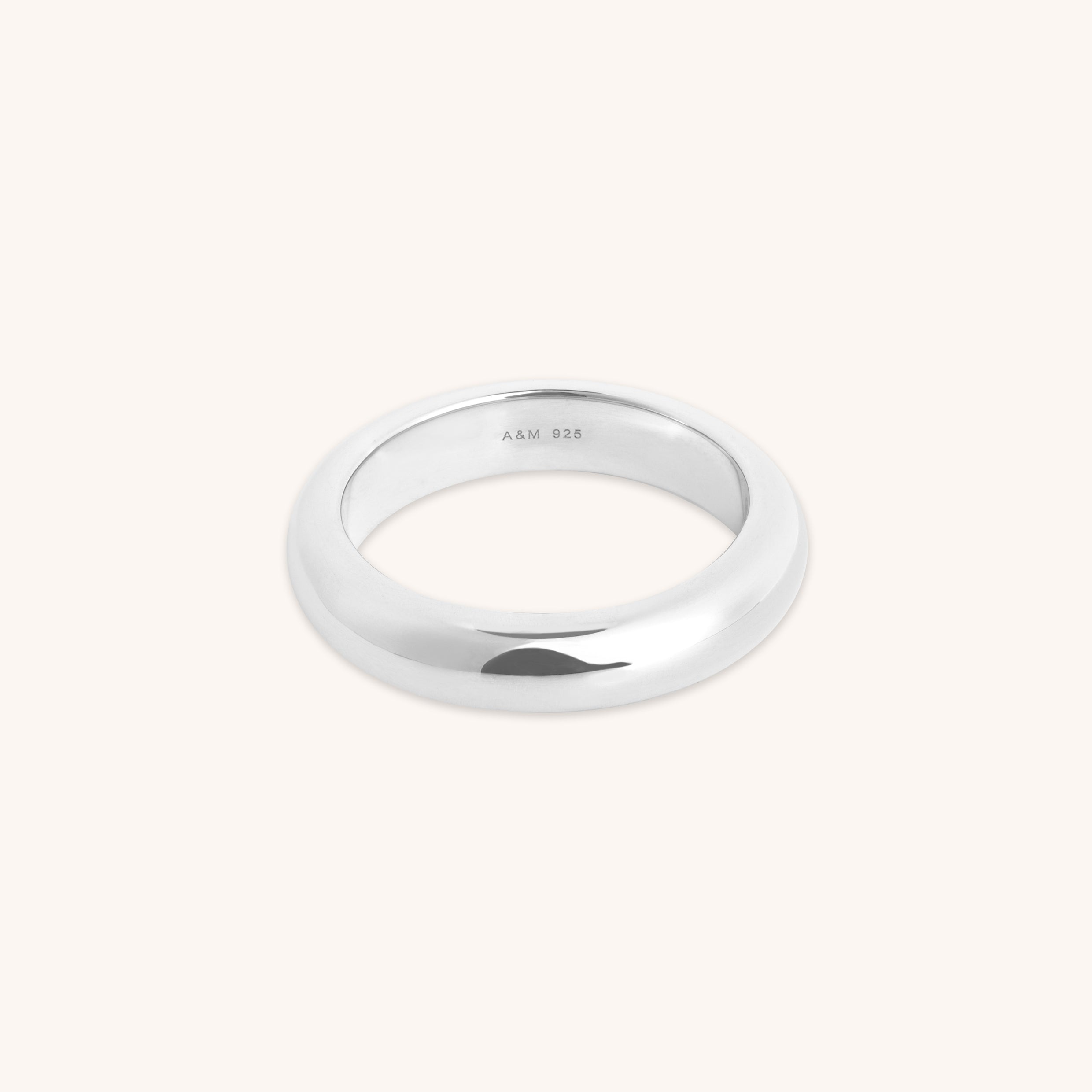 Bold Stacking Silver Ring | Astrid & Miyu Rings