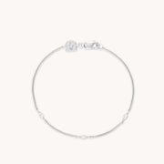 Silver Bracelets | Chain & Charm | Astrid & Miyu