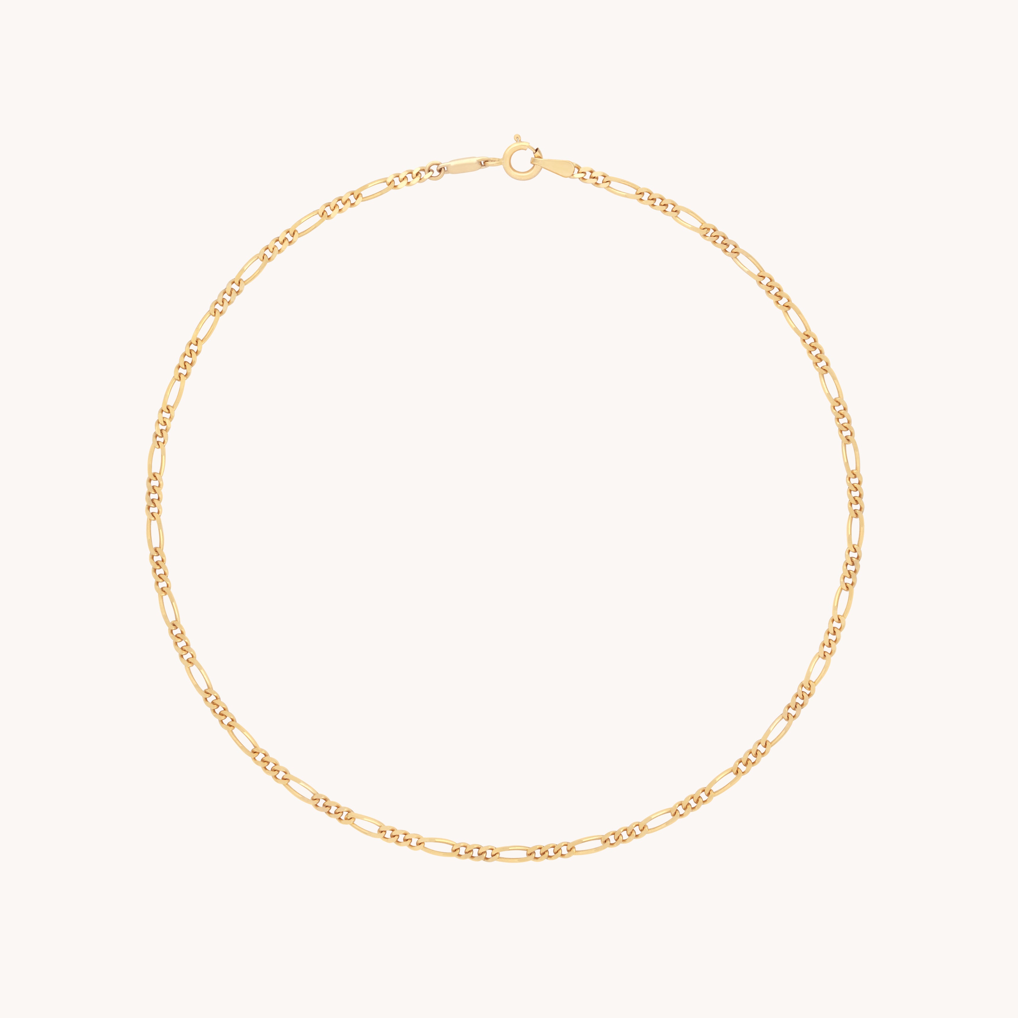 Soho 9k Gold Chain Anklet | Astrid & Miyu Anklets
