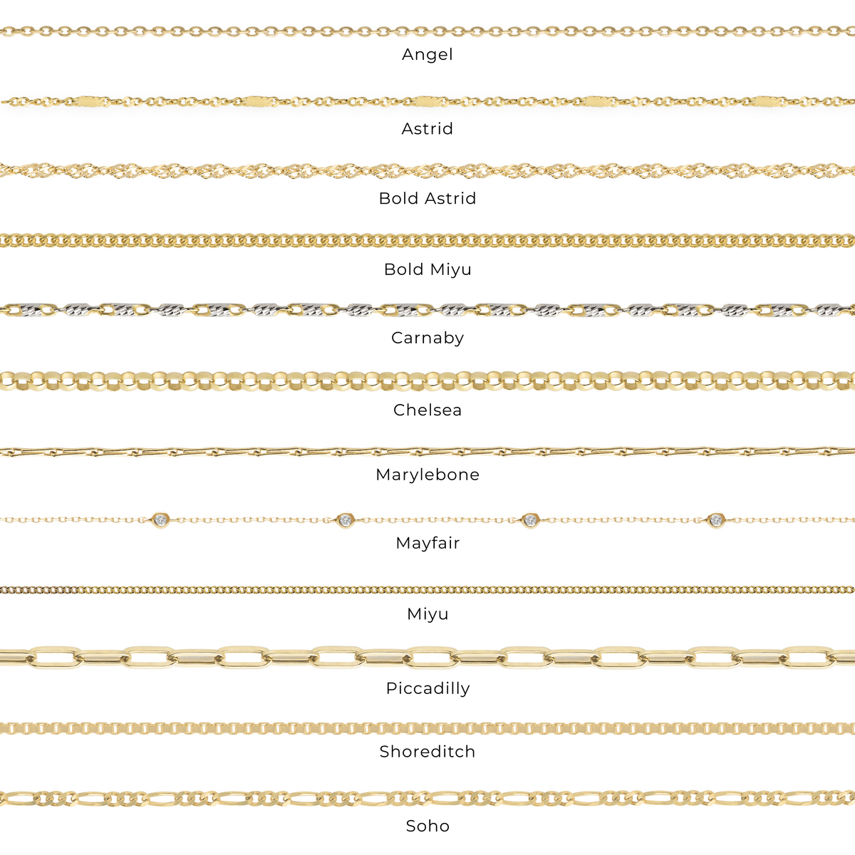 Seamless Welded Bracelets | Permanent Jewellery | Astrid & Miyu