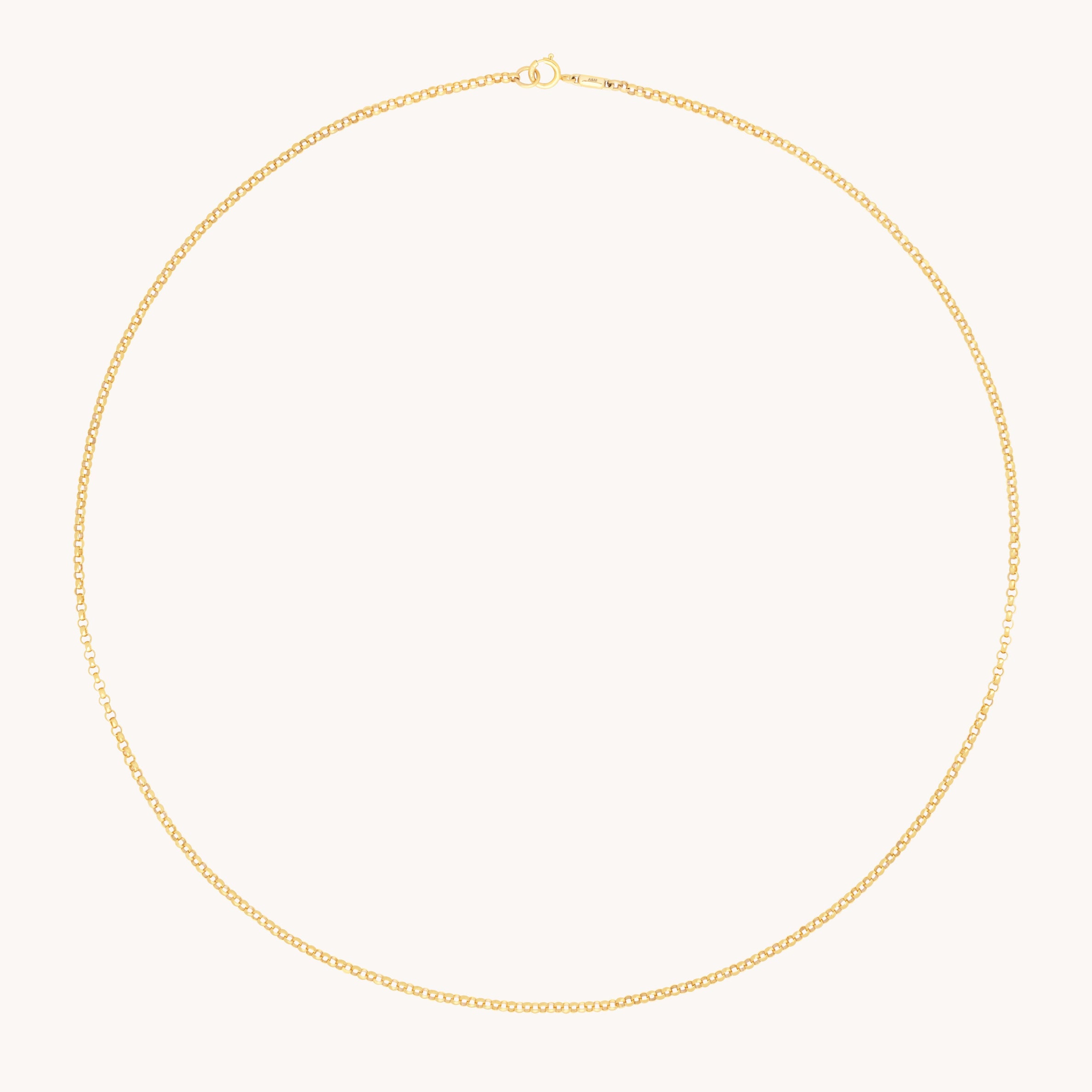 Chelsea 9k Gold Chain Necklace | Astrid & Miyu Necklaces
