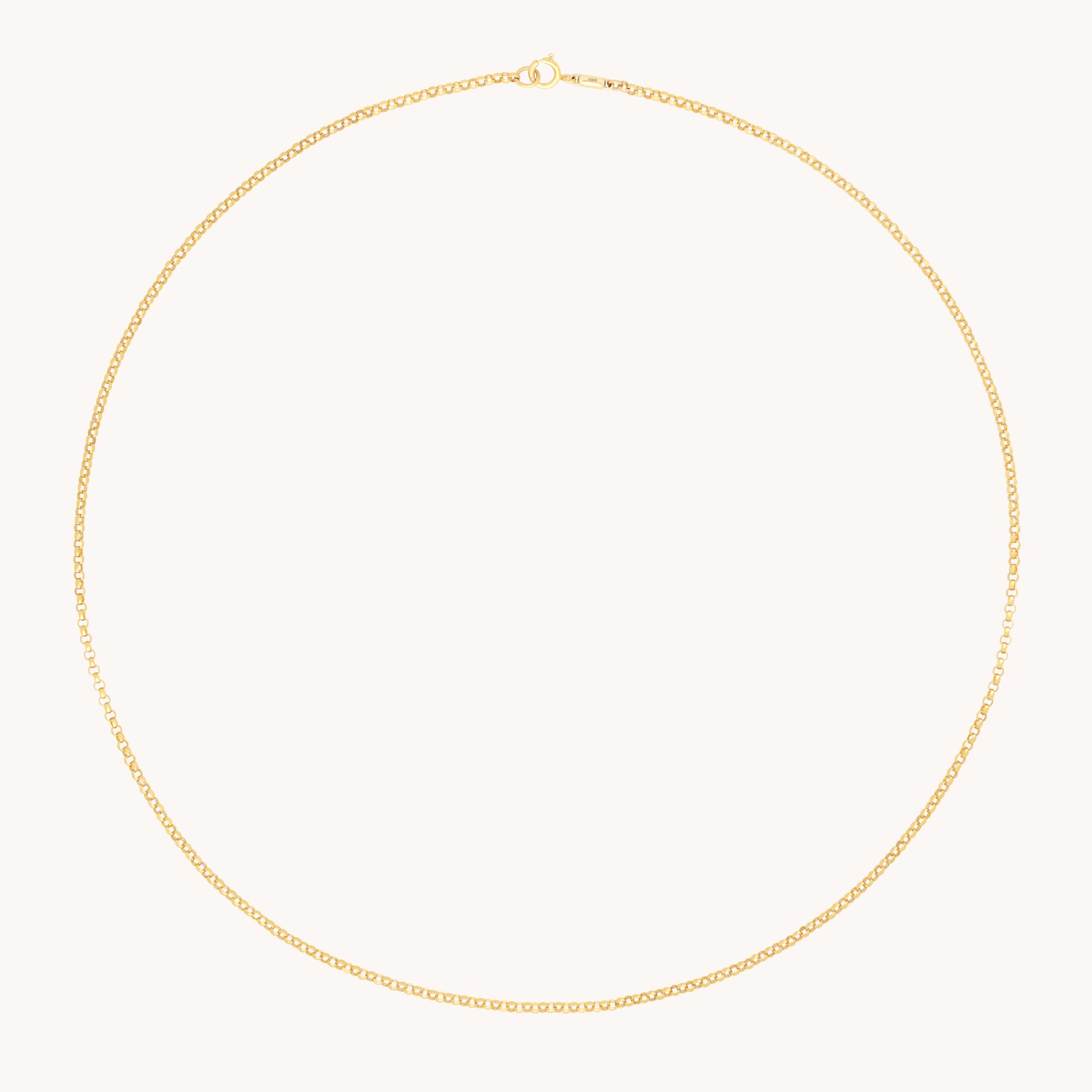 Chelsea 9k Gold Chain Necklace | Astrid & Miyu Necklaces