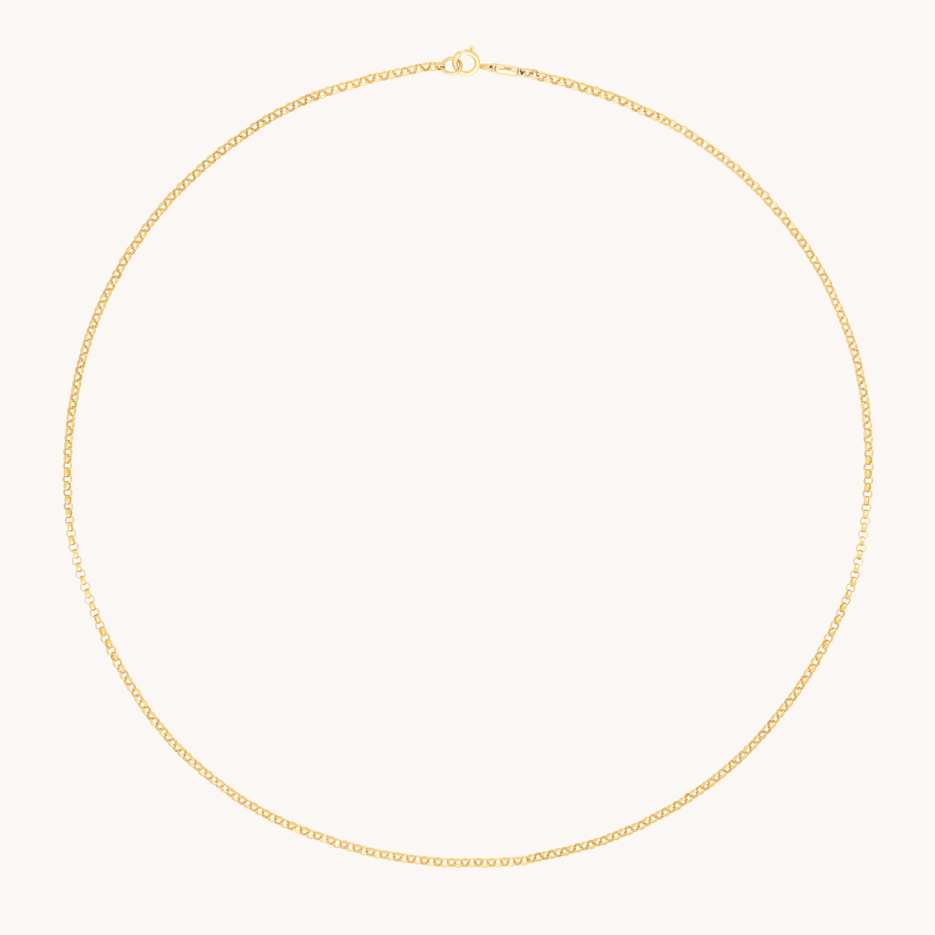 Chelsea 9k Gold Chain Necklace | Astrid & Miyu Necklaces