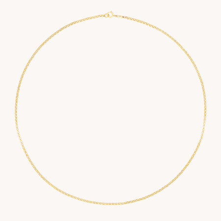 Chelsea 9k Gold Chain Necklace | Astrid & Miyu Necklaces
