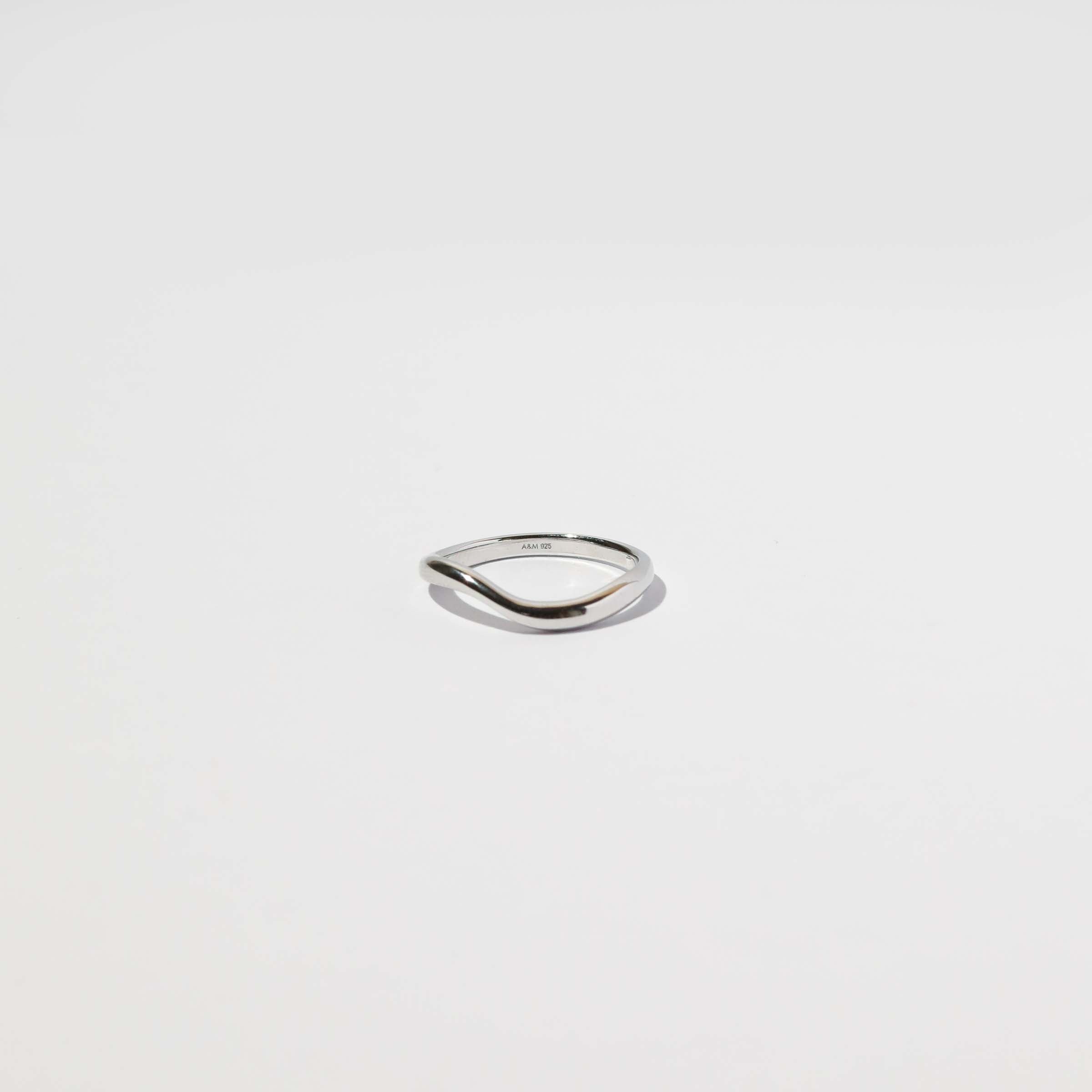 Wave Silver Ring | Astrid & Miyu Rings