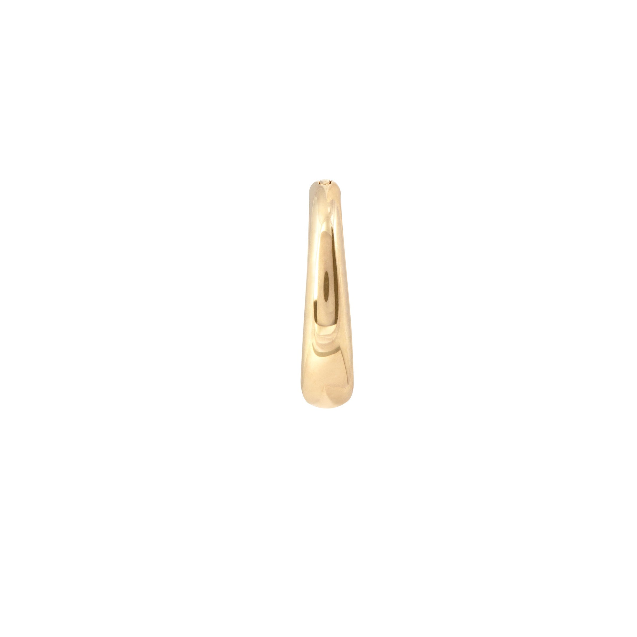 Solid Gold Graduated Rook Hoop | Astrid & Miyu Earrings